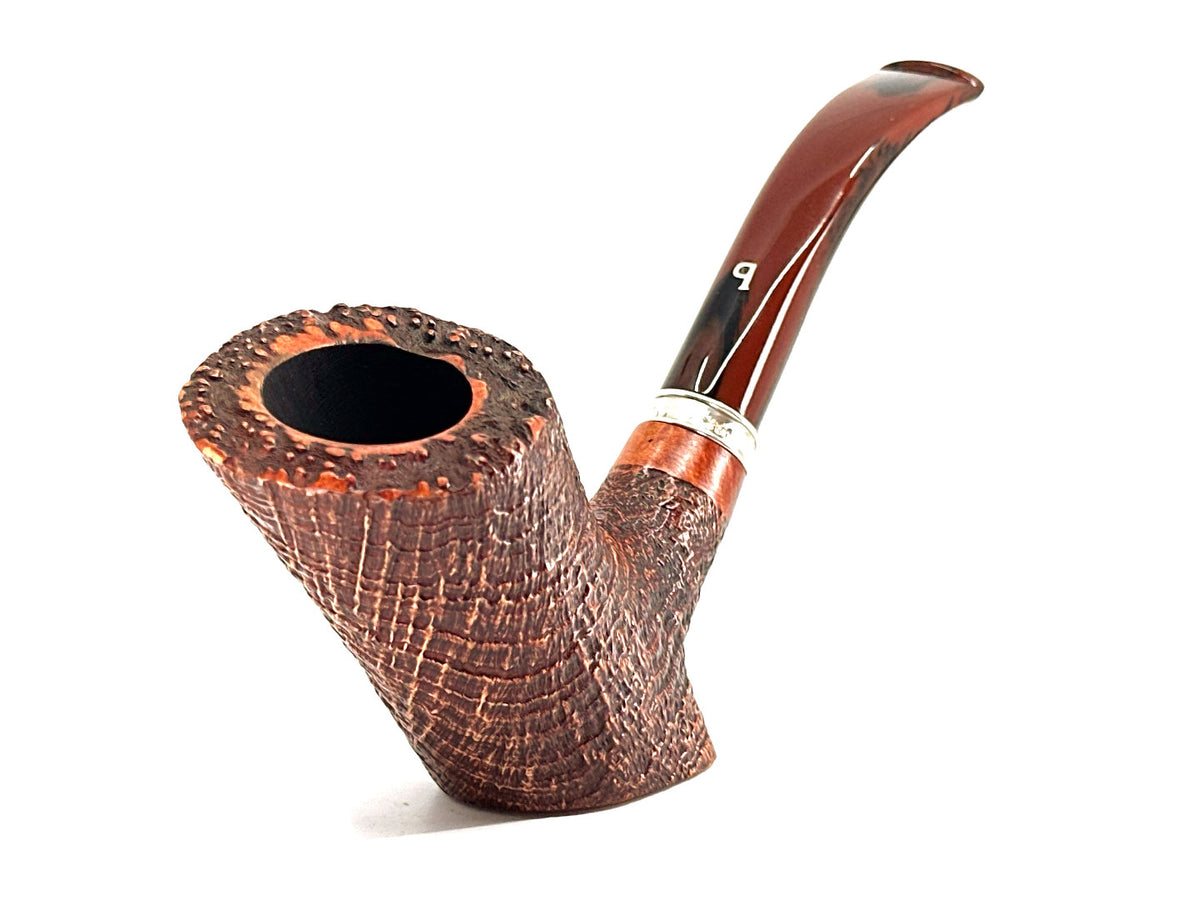 Pipa Pascucci Free-Hand stand up Sabbiata Con Ghiera Lavorata in Argen – Floppypipe