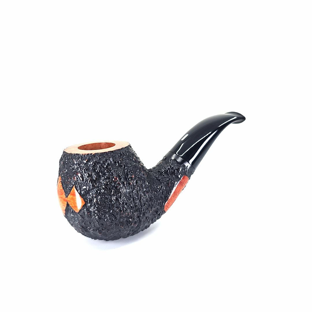 Pipa Castello Pipe Shape 11 Bent Apple Sea Rock Briar KKKK π – Floppypipe