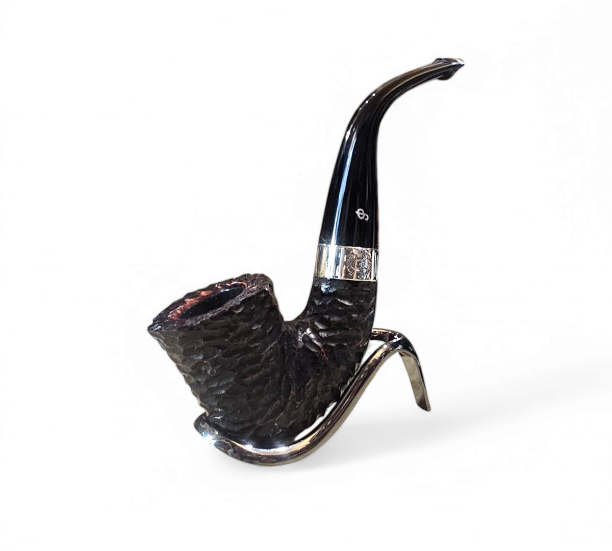 Pipa Irlandese Peterson Sherlock Holmes 'Original' Calabash Silver Ban ...