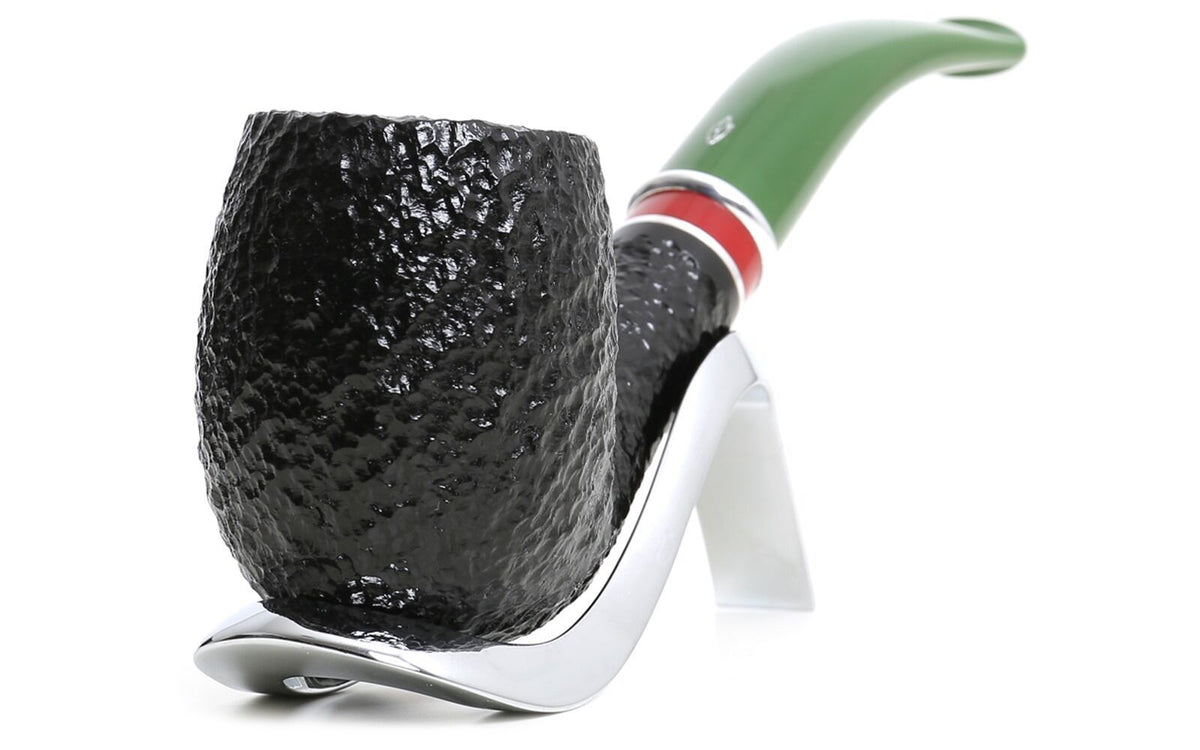 Pipa Savinelli St. Nicholas 606ks billiard curva rusticata Limited Edi ...