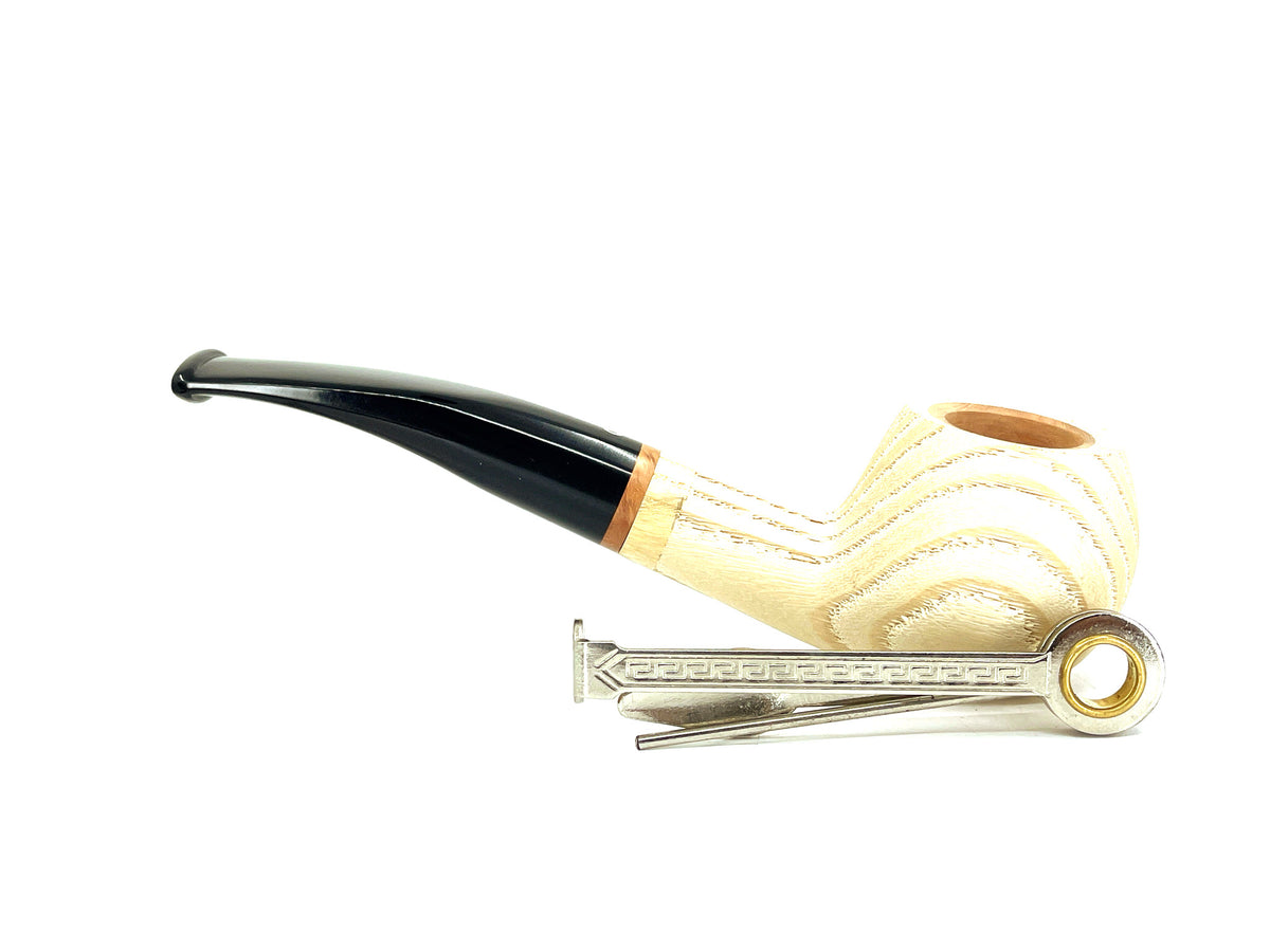 Pipa Talamona New Look Light Prince in Frassino con Fornello in Radica ...