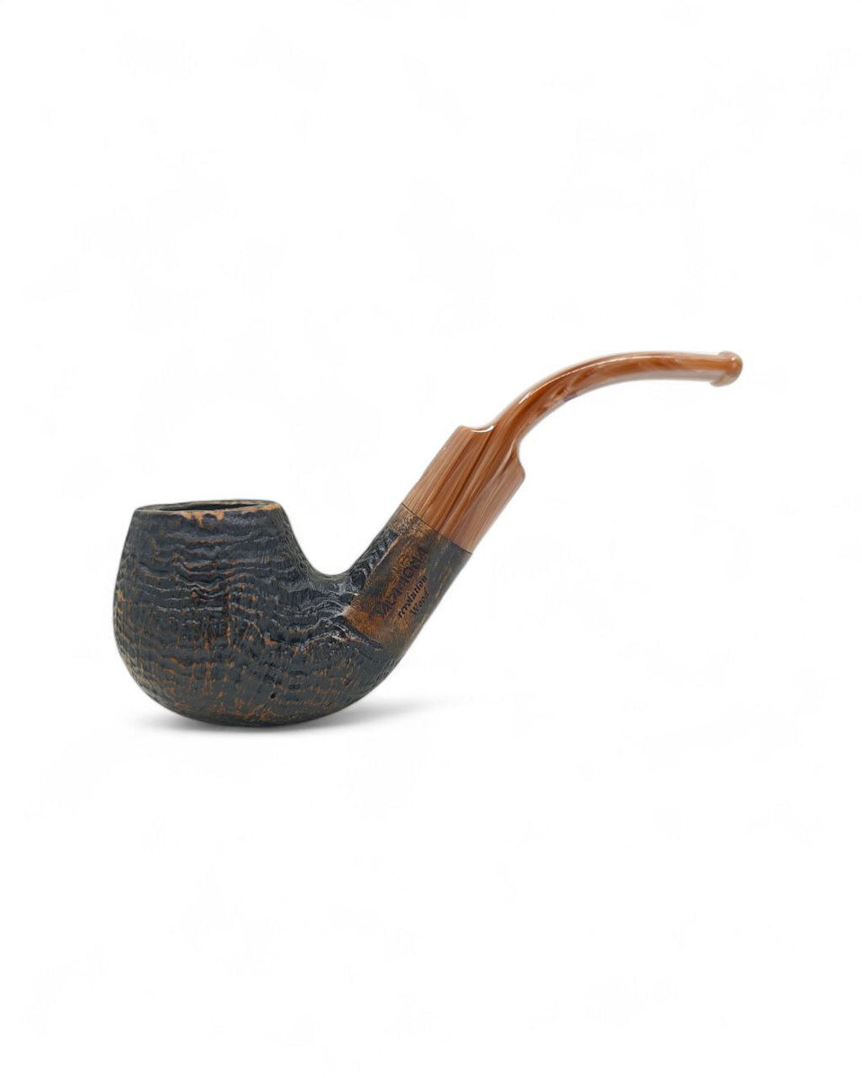 Talamona Revolution Wood Bent Brandy Pipe | Smooth 9mm – Floppypipe