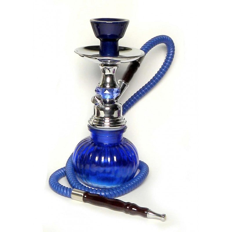Modern Shisha hookah Blue with one barrel – Floppypipe