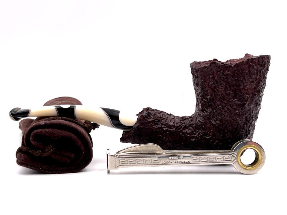FLOPPY ROCK ON THE SEA RUSTICATED SPIGOT PIPE HAND MADE IN ITALY BY PA ...