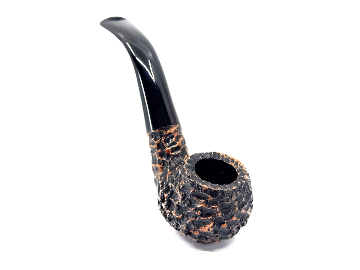 Peterson's Pipe of Dublin Aran 03 Bent Apple – Floppypipe